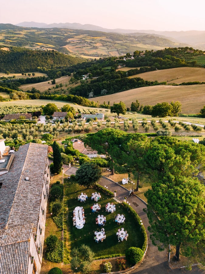 Hotel Bramante Todi Wedding | Hannah & Freddie